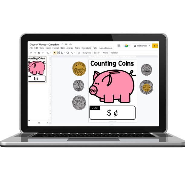 Digital Lucky Little Toolkit - Money - Counting Coins - Canadian ...