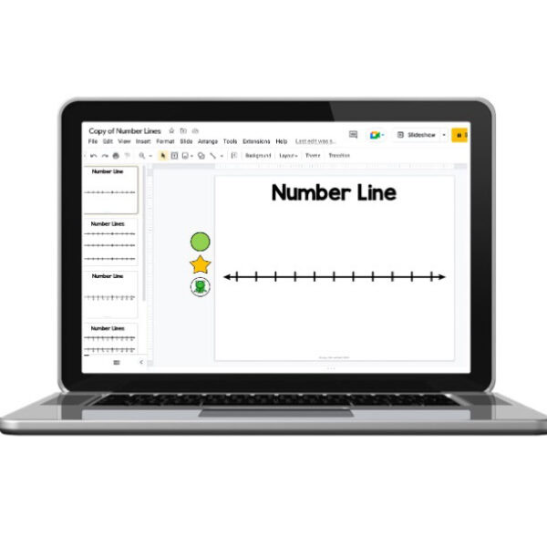 Digital Lucky Little Toolkit - Number Lines - Lucky Little Learners