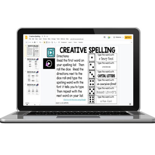 Digital Spelling Activities - Creative Spelling - Lucky Little Learners