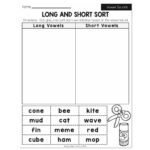 Fall - Early Finishers 2nd Grade - ELA - Vowel Sounds - Long & Short ...