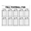 Fall Spelling Word Work Practice - Fall Football Fun - Lucky Little ...