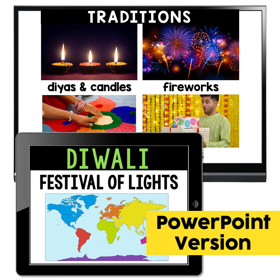 Holidays Around the World – Diwali – Slides - PowerPoint - Lucky Little ...