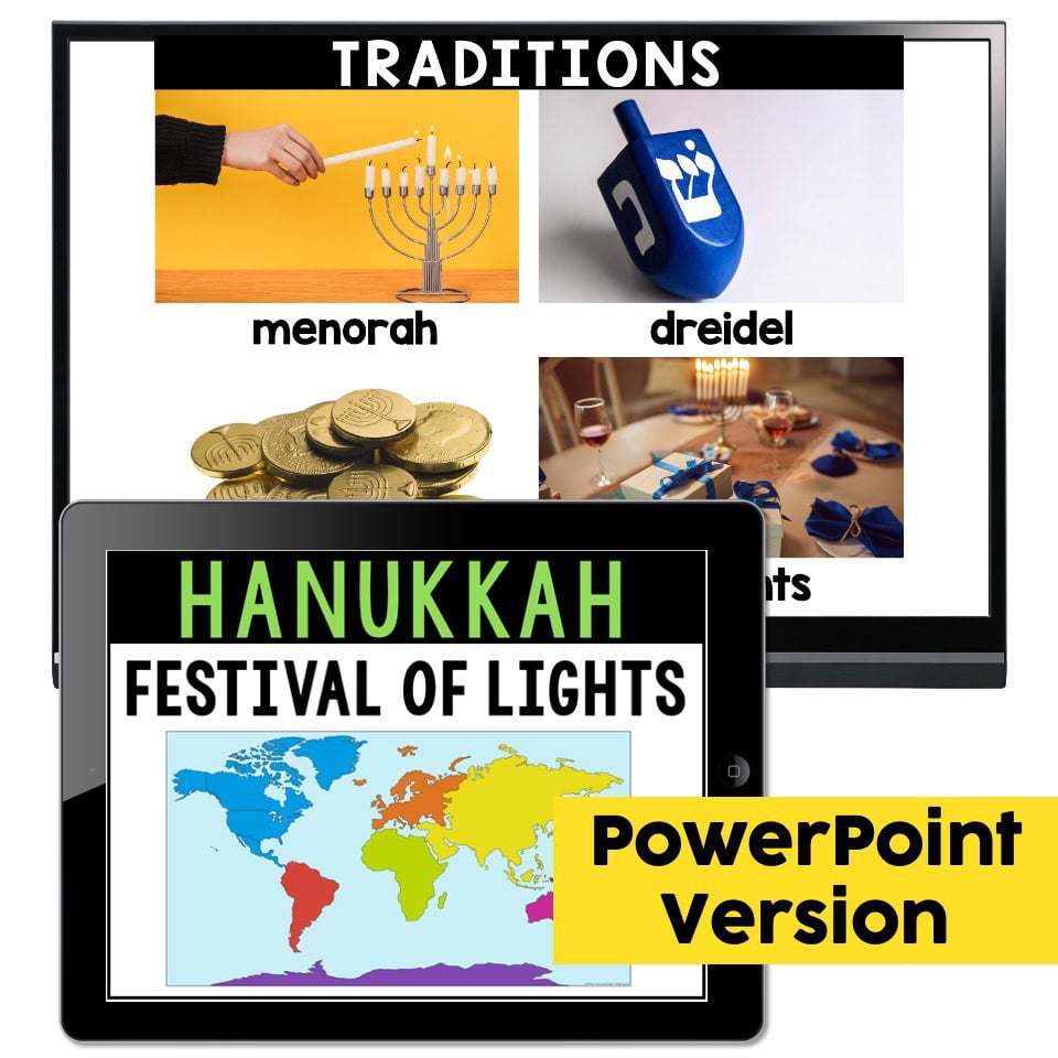Holidays Around the World – Hanukkah – Slides - PowerPoint - Lucky ...