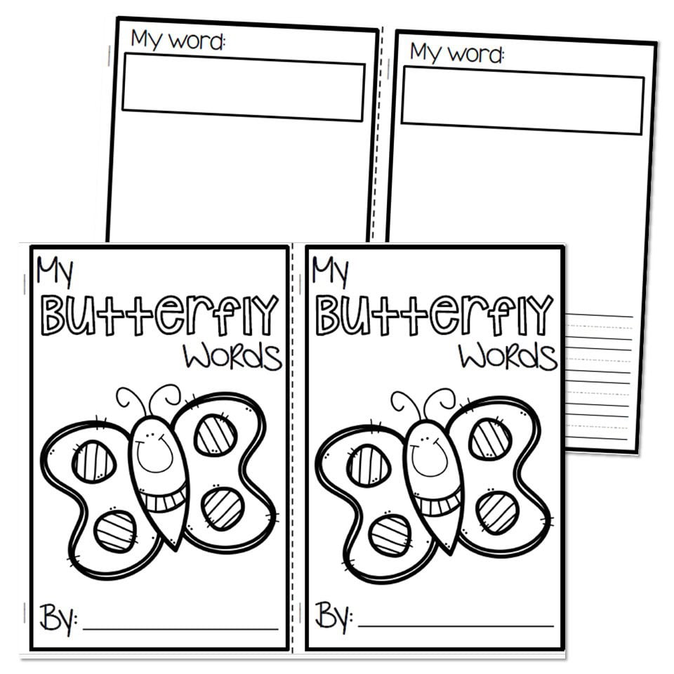 Life Cycles Unit - Mini Word Books - Lucky Little Learners