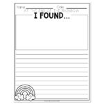 Lucky Little Toolkit - Literacy - Monthly Writing Prompts - March ...