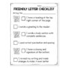 Lucky Little Toolkit - Literacy - Writing Checklists - Friendly Letter ...