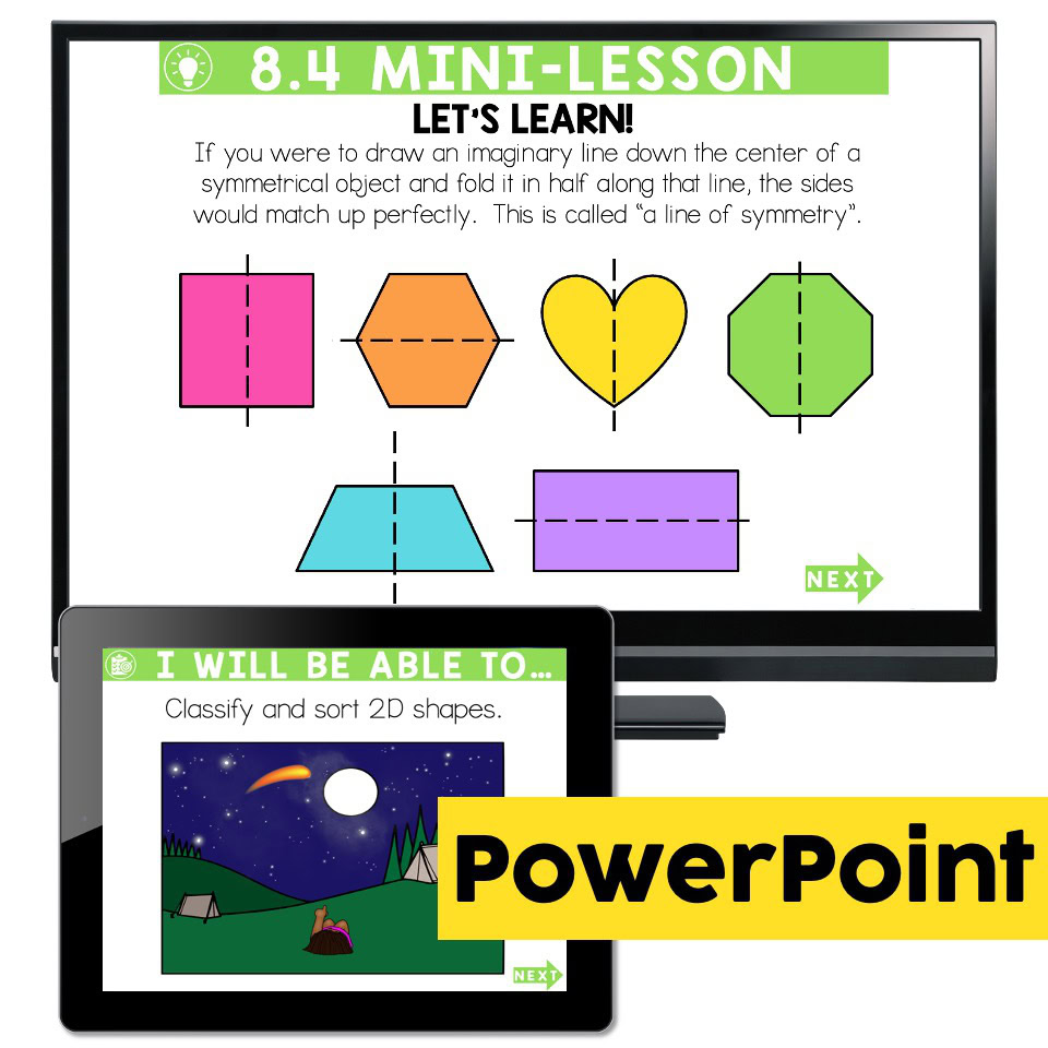 Lucky to Learn Math - 2D Shapes - Lesson 8.4 - Teaching Slides ...