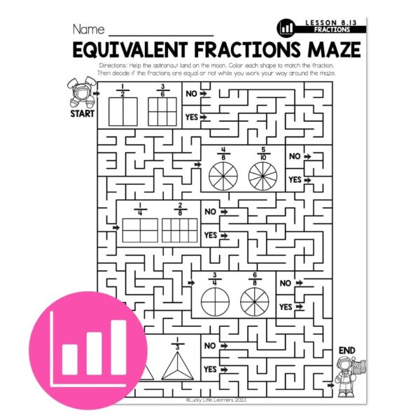Lucky to Learn Math - Fractions - Lesson 8.13 - Differentiation ...