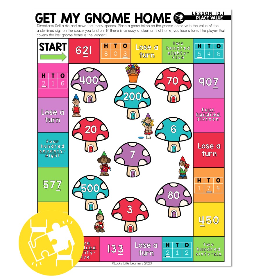 Lucky to Learn Math - Lesson 10.1 - Place Value Review - Collaboration ...