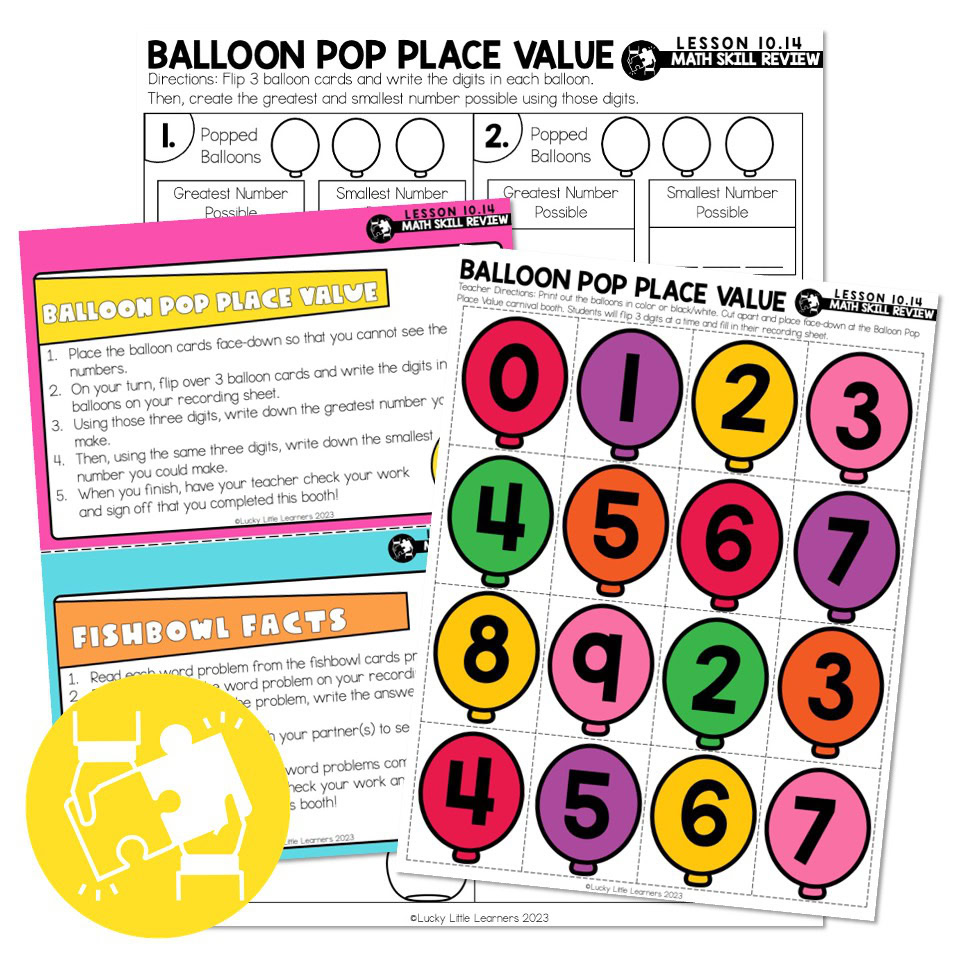 Lucky to Learn Math - Lesson 10.14 - Cumulative Math Review ...