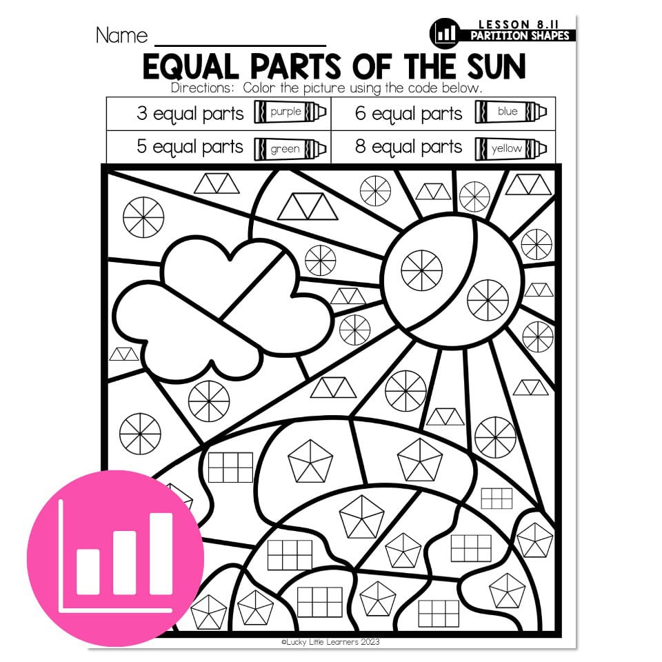Lucky to Learn Math - Partitioning Shapes - Lesson 8.11 ...