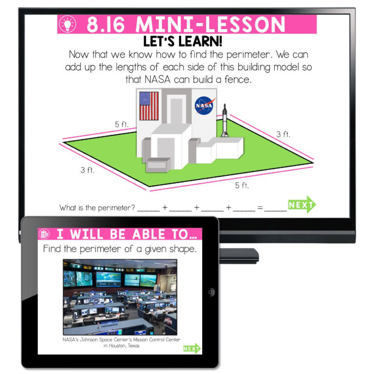 Lucky to Learn Math - Perimeter - Lesson 8.16 - Teaching Slides - Lucky ...