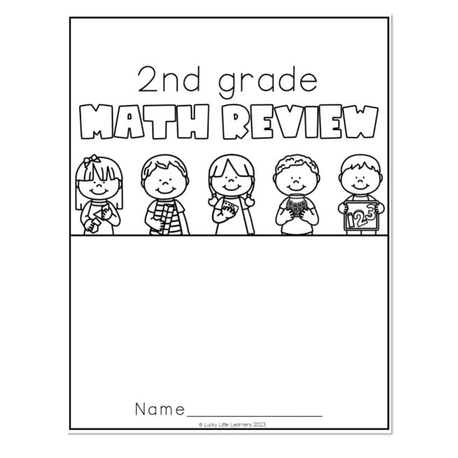 Lucky to Learn Math - Unit 10 - End of Year Review - 2nd Grade Math ...