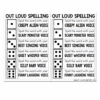 Spelling Word Work Practice - Roll and Spell Out Loud Spelling - Lucky ...