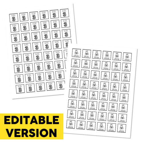 Classroom Setup - Library - Tiny Book Bin Labels - Editable - Lucky ...