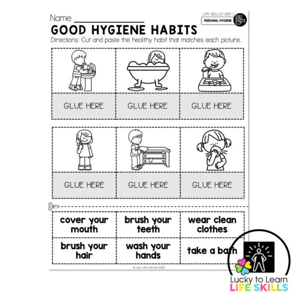 Lucky to Learn Life Skills - Unit 1 Personal Responsibility and Hygiene ...