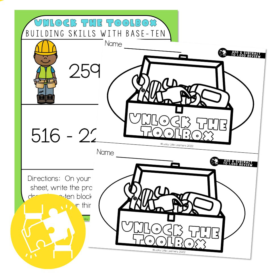 Lucky to Learn Math - 3-Digit Addition and Subtraction Review - Lesson ...
