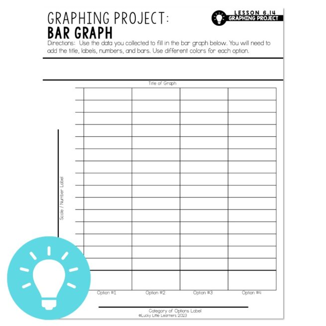 Lucky to Learn Math - Lesson 6.14 - Create Bar Graphs and Pictographs ...