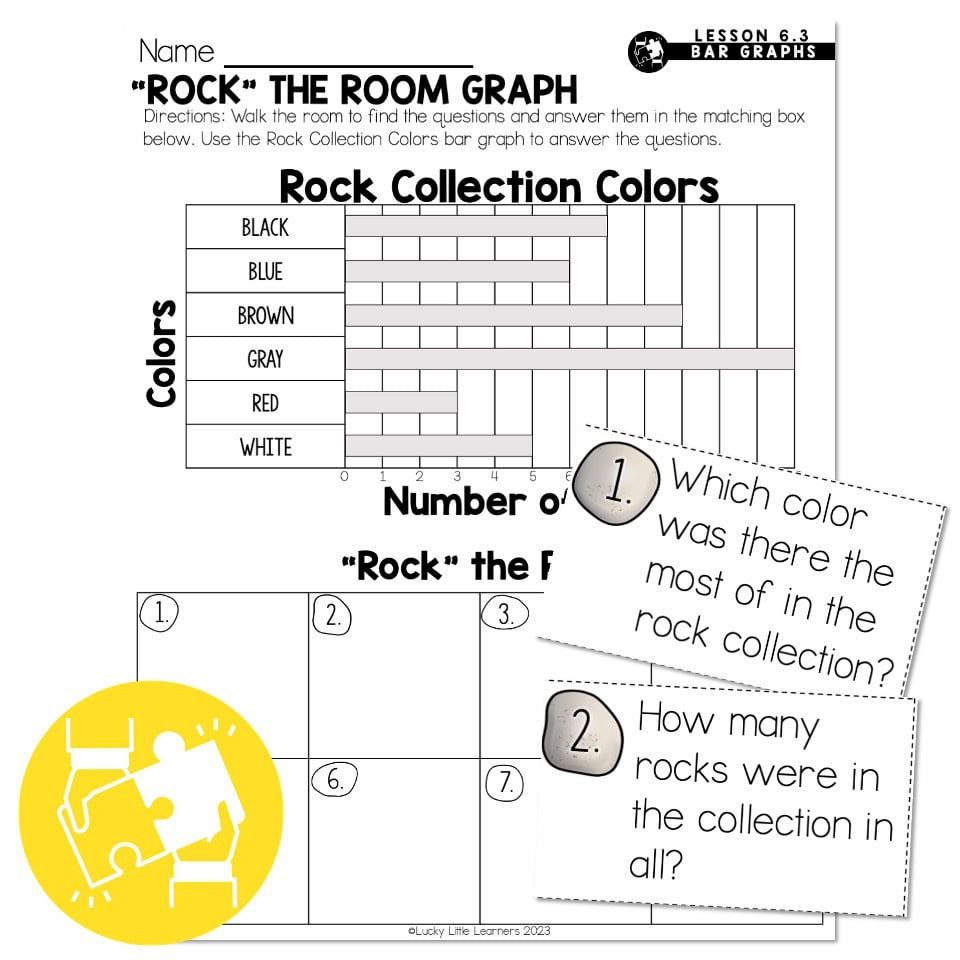 Lucky to Learn Math - Lesson 6.3 - Read and Create Horizontal Bar ...