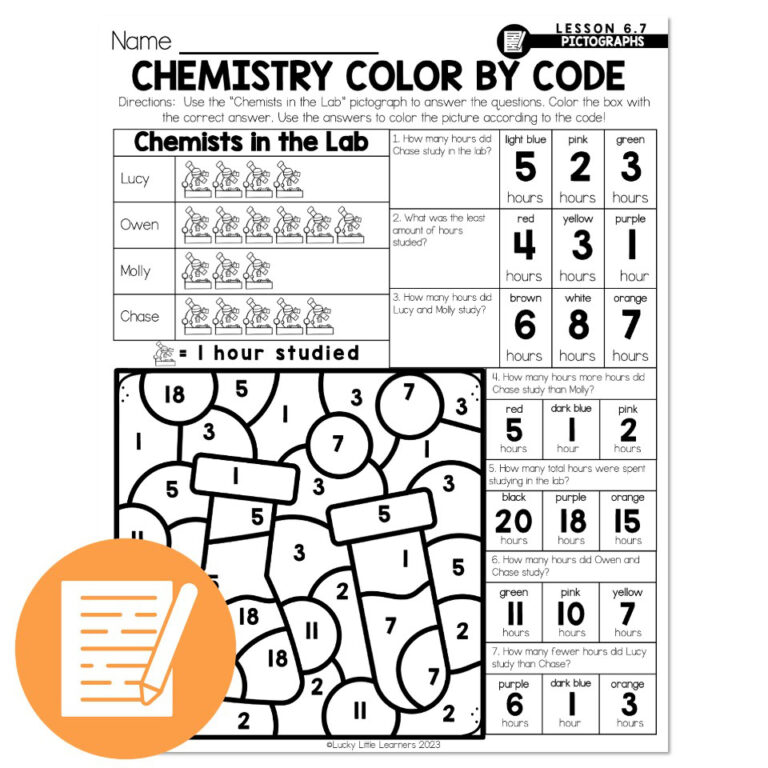 Lucky to Learn Math - Lesson 6.7 - Read and Create Horizontal ...