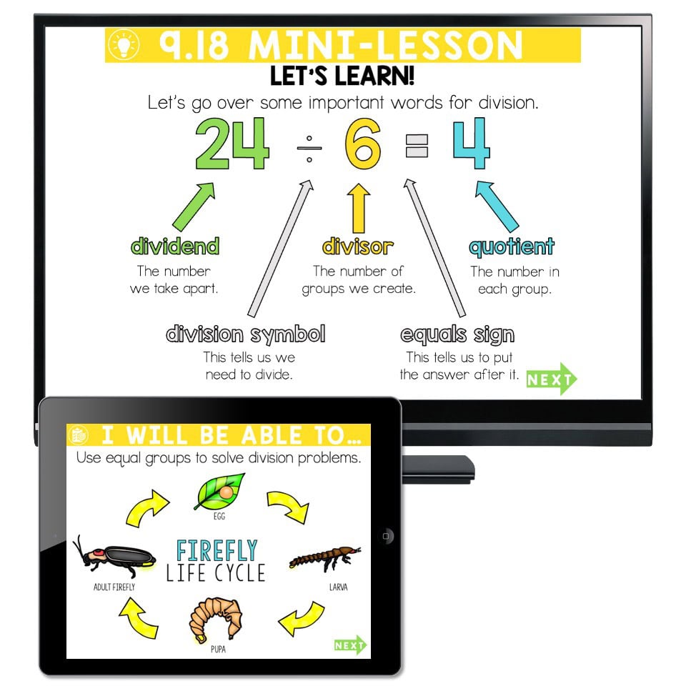 Lucky to Learn Math - Lesson 9.17 - Division with Repeated Subtraction ...
