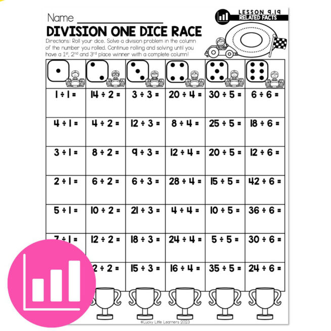 Lucky to Learn Math - Lesson 9.19 - Division with Related Facts ...