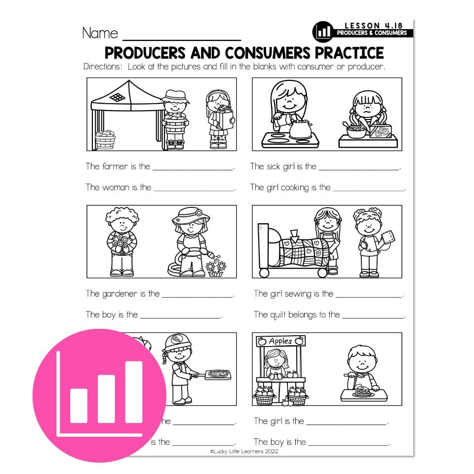 Lucky to Learn Math - Producers and Consumers - Lesson 4.18 ...