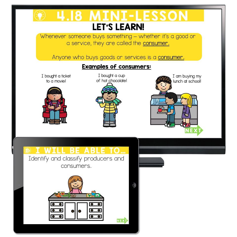 Lucky to Learn Math - Producers and Consumers - Lesson 4.18 - Teaching ...