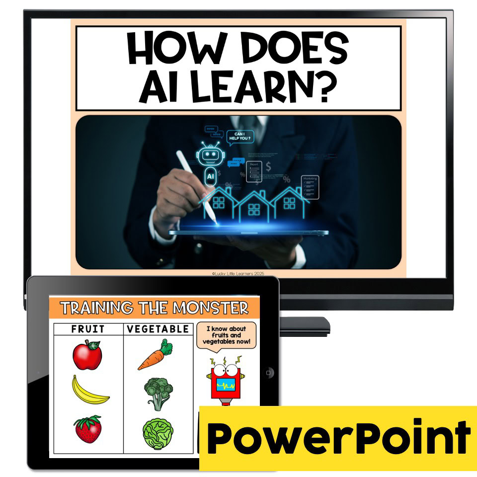 The ABCs of AI - AI Literacy Unit - Lesson 2 - How Does AI Learn - Teaching Slides - PowerPoint ...