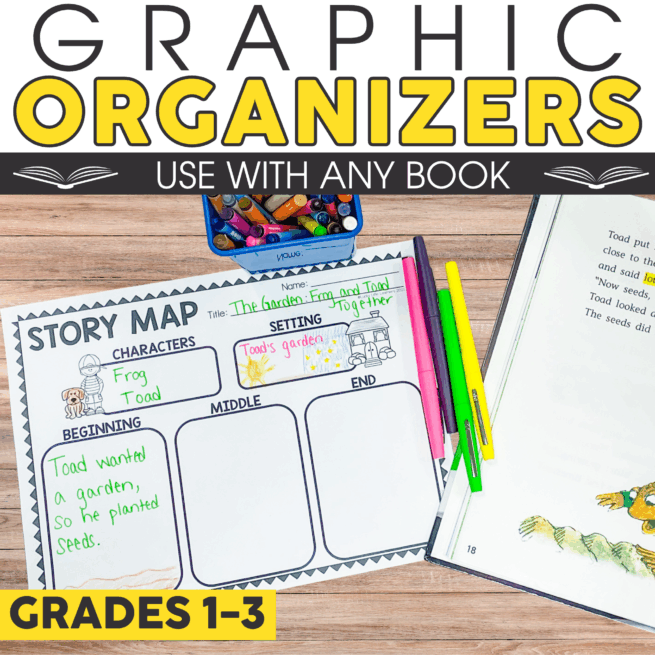 Graphic Organizer Pack - Lucky Little Learners