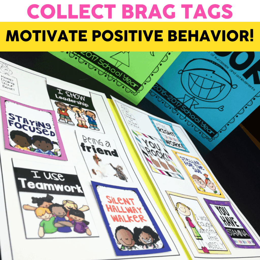 Brag Tags Book - Lucky Little Learners