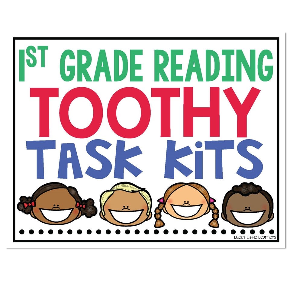 Toothy - Reading Comprehension - 1st Grade - Task Box Cover - Lucky ...