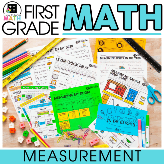 1st Grade Measurement Unit - Lucky Little Learners