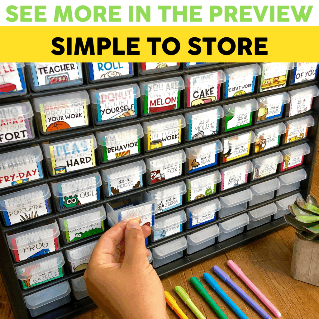 Editable Brag Tags - Character Traits - Lucky Little Learners