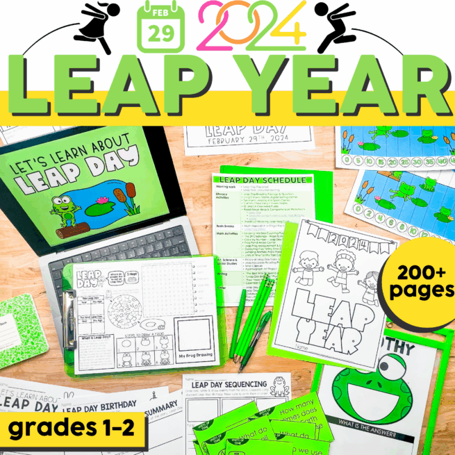 Leap Day & Leap Year Activities - Lucky Little Learners