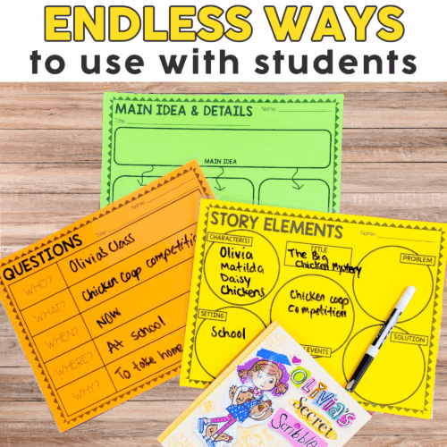 Graphic Organizer Pack - Lucky Little Learners