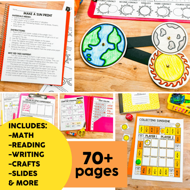 Solar Eclipse Pack - Lucky Little Learners