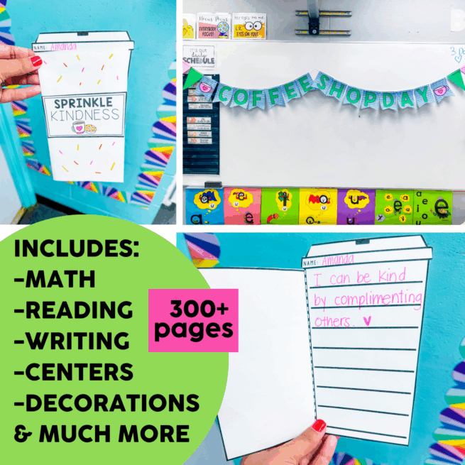 Coffee Shop Classroom Transformation - Lucky Little Learners