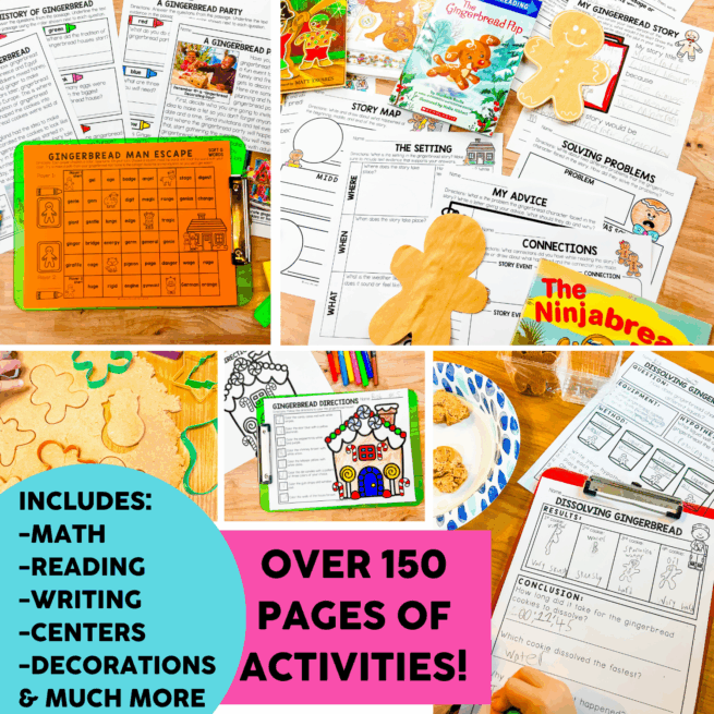 Gingerbread Day Classroom Transformation - Lucky Little Learners