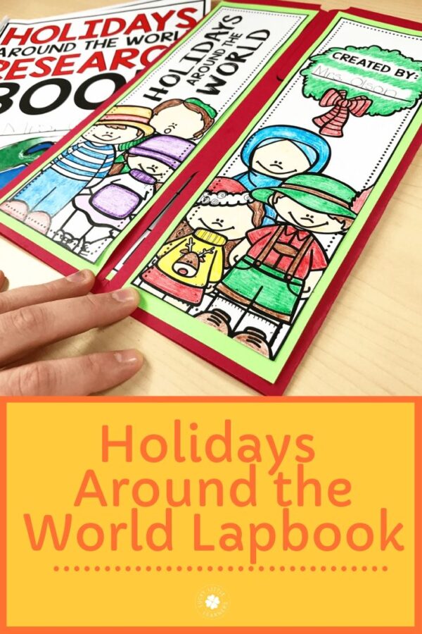Holidays Around the World Lapbook - Research and Writing Craft - Lucky ...