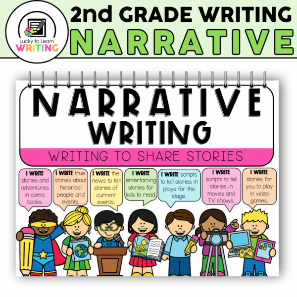 2nd Grade Narrative Writing Unit - Lucky Little Learners