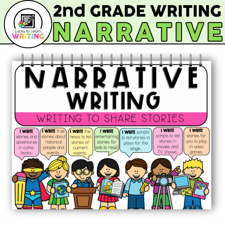 2nd Grade Narrative Writing Unit - Lucky Little Learners