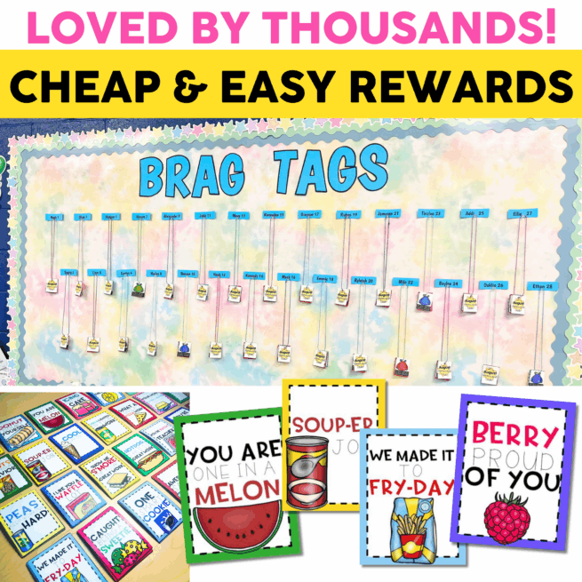 Food Pun Brag Tags - Lucky Little Learners