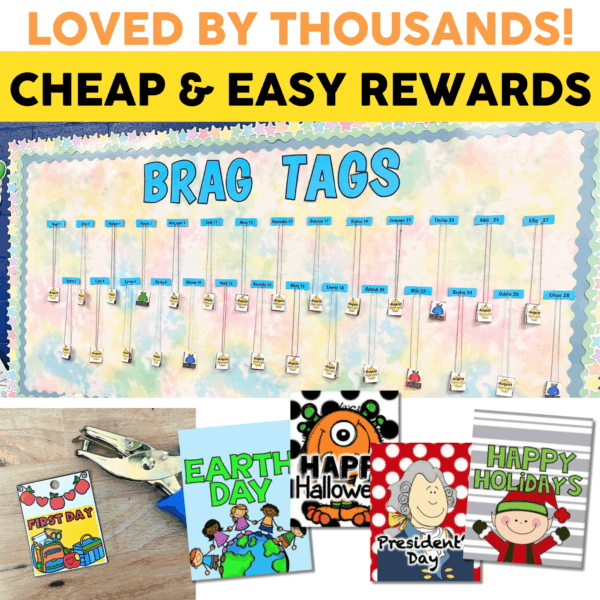 Holiday Brag Tags - Lucky Little Learners