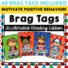 Accelerated Reader AR Points Brag Tags - Lucky Little Learners
