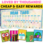 Editable Brag Tags - School Days Set 1 - Lucky Little Learners