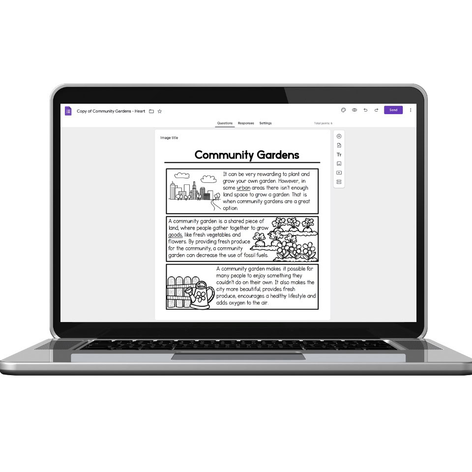 Digital 2nd Grade Reading Passage - Vocabulary and Context Clues ...