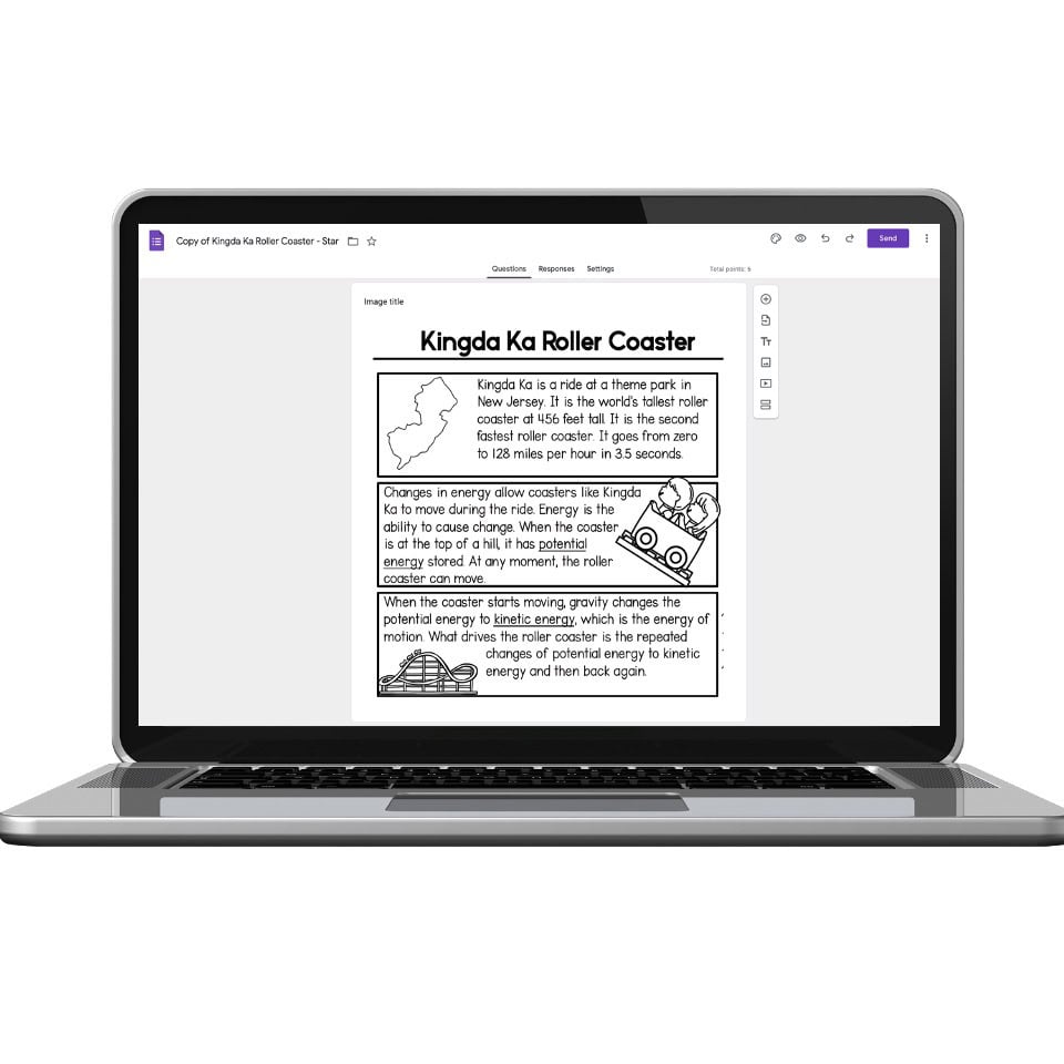 Digital 2nd Grade Reading Passage - Vocabulary and Context Clues ...