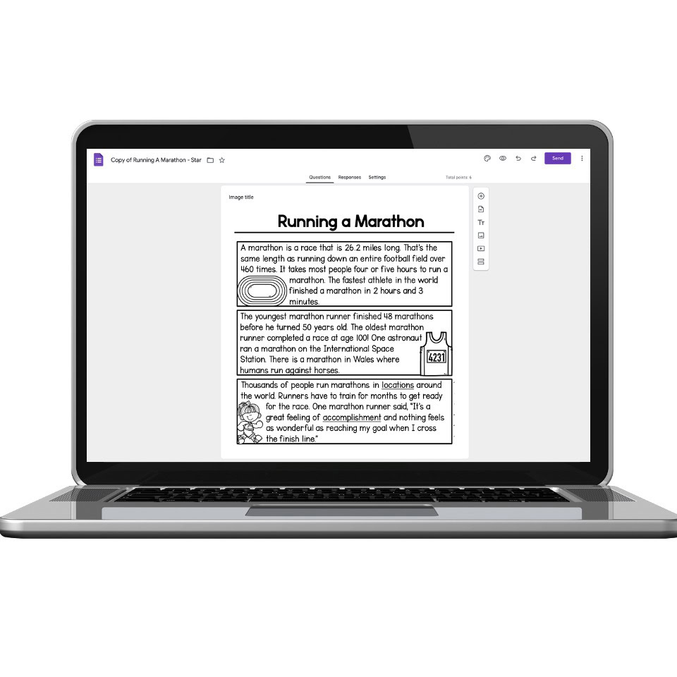 Digital 2nd Grade Reading Passage - Vocabulary and Context Clues ...