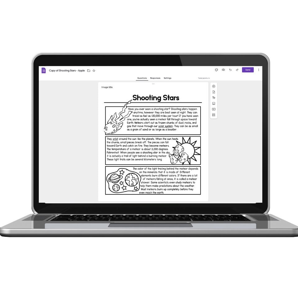 Digital 2nd Grade Reading Passage - Vocabulary and Context Clues ...
